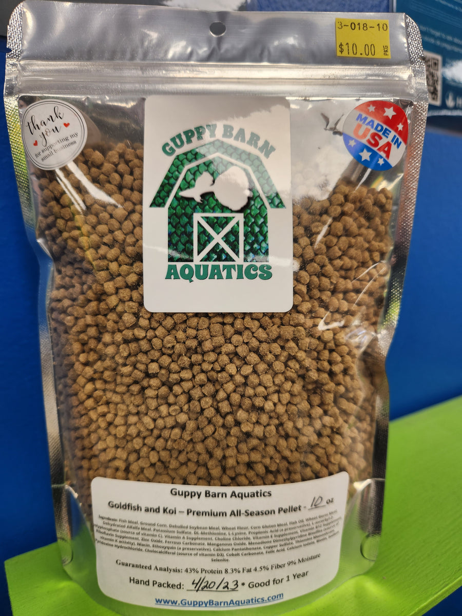 Alpha & Omega - PREMIUM Goldfish and Koi All-Season Pellet