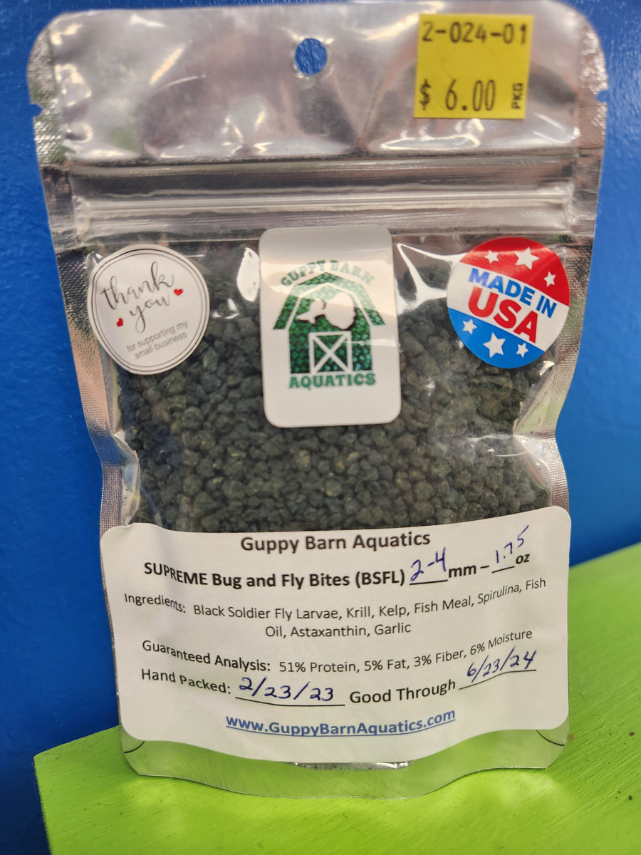 Alpha & Omega - SUPREME Bug and Fly Bites (Black Soldier Fly Larvae) 2